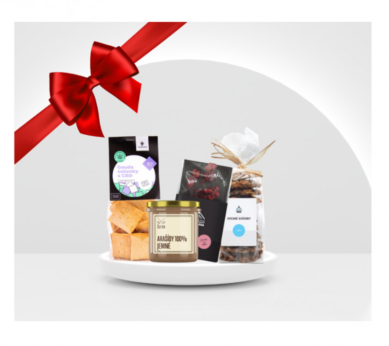 A hemp food gift pack for women and men